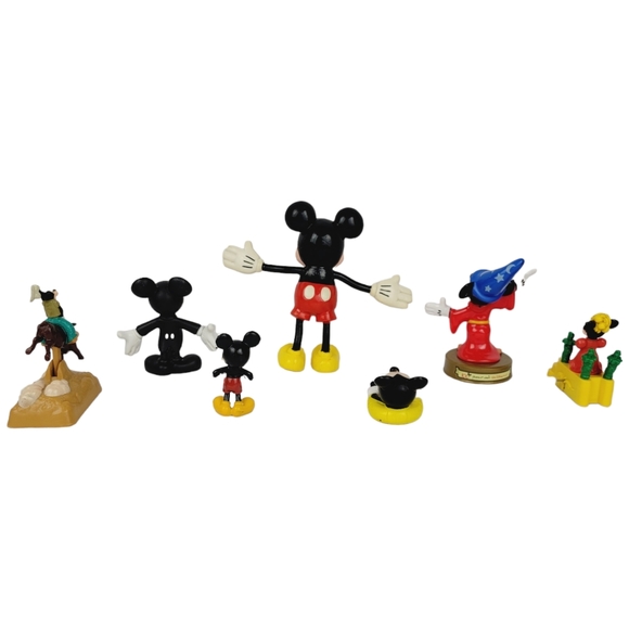 Disney | Toys | Disney Mickey Mouse Toy Figure Lot Of 7 Mcdonalds ...
